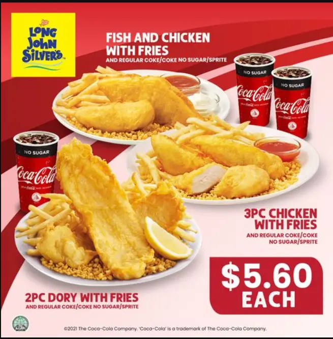 LONG JOHN SILVER’S MENU SINGAPORE PRICES 2024