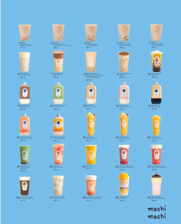 MACHI MACHI MENU SINGAPORE PRICES LATEST 2024